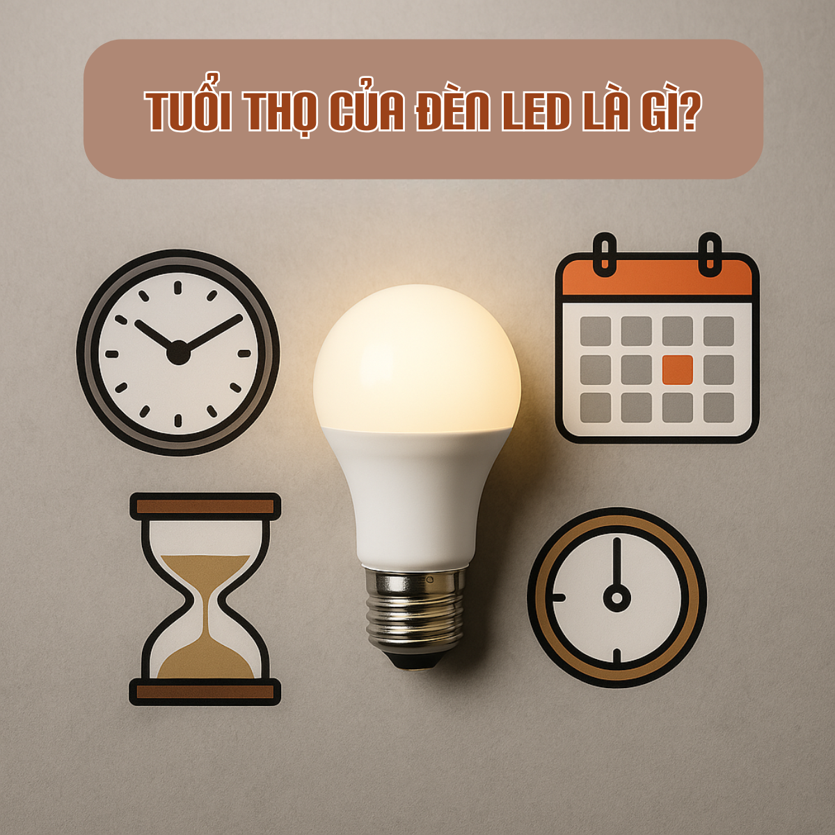 Tại sao người ta có thể dự đoán được tuổi thọ của đèn LED?